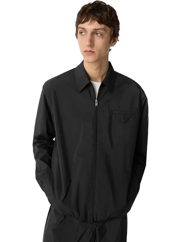 Bottega Veneta Nylon Blouson - Black