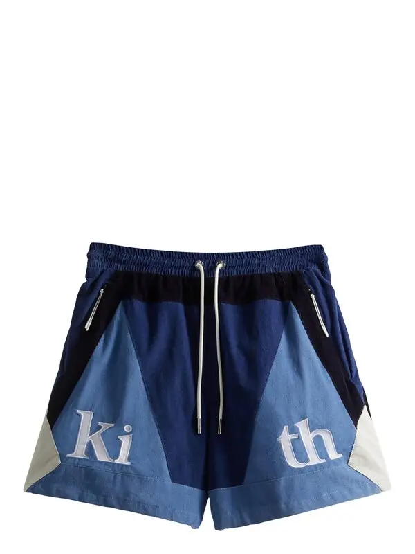 Kith Micro Cord Turbo Shorts - Blue