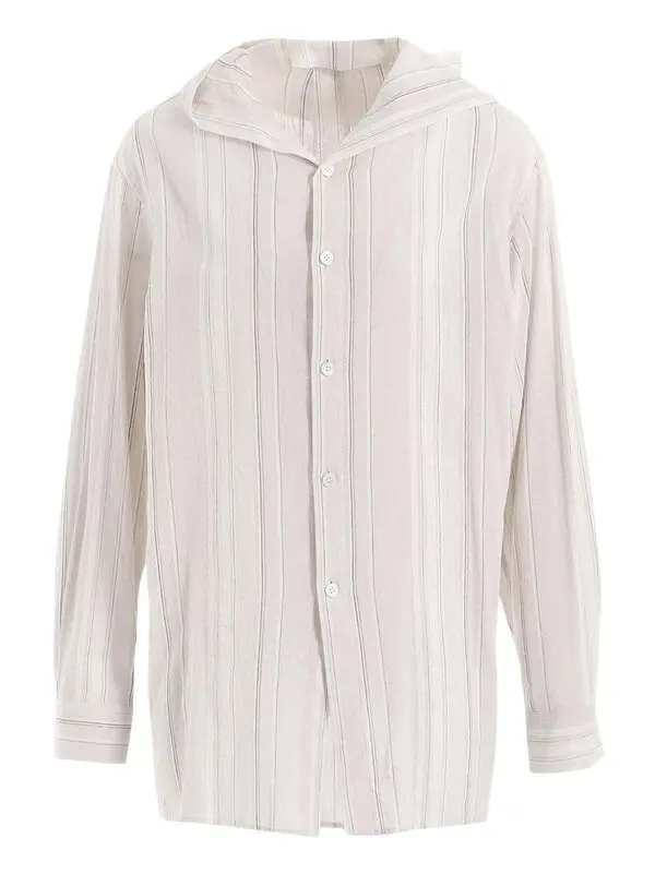 Y’s I-sailor Collar Shirt - White