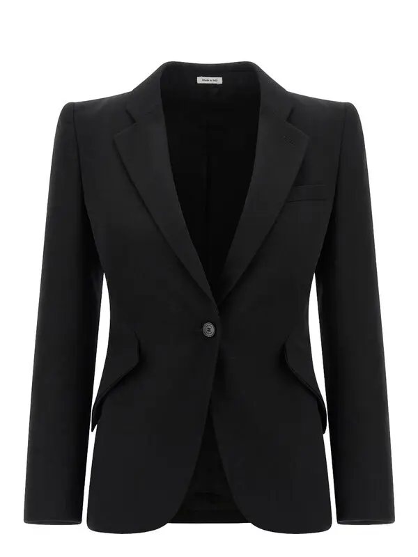 Alexander McQueen Tailored Jacket - Black