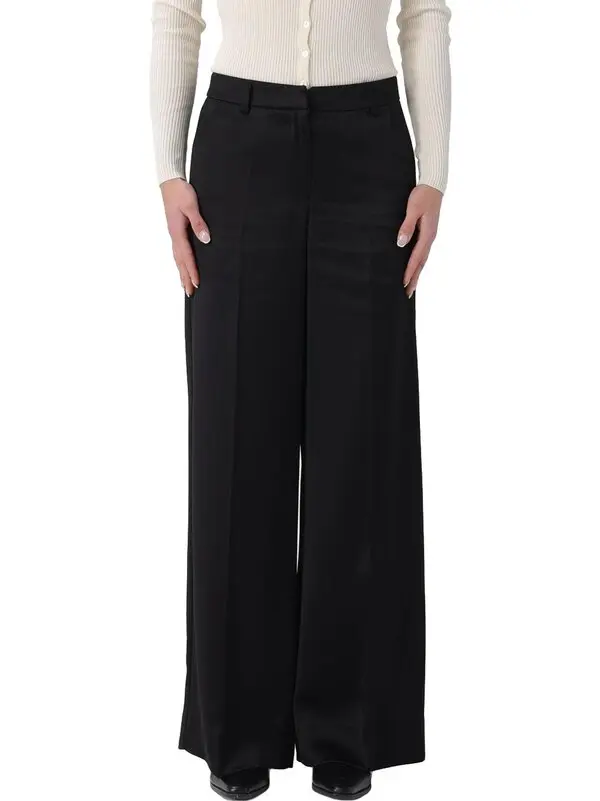 HERSKIND Wide Leg Trousers - Black