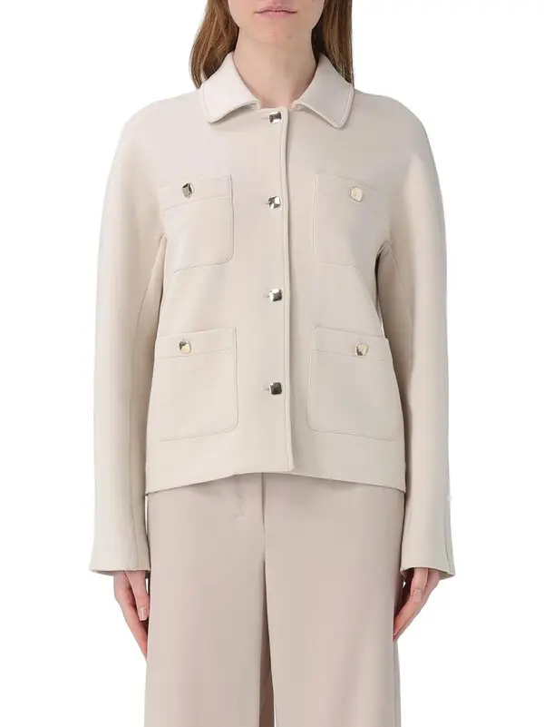 Max Mara Collared Blazer - Beige