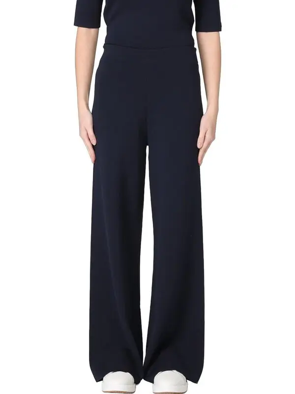 Max Mara Wide Leg Trousers - Blue