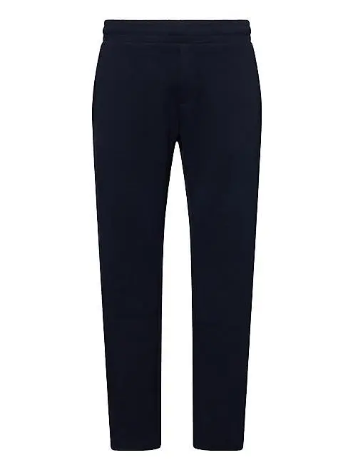 ARNE Tapered-leg Cotton-jersey Jogging Bottoms - Navy