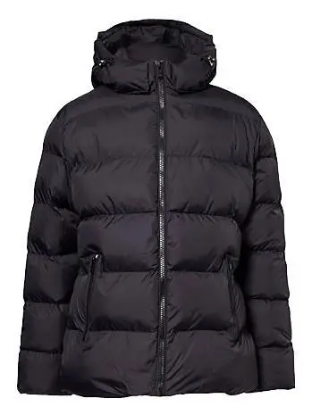 ARNE Hooded Shell-padded Puffer Jacket - Black