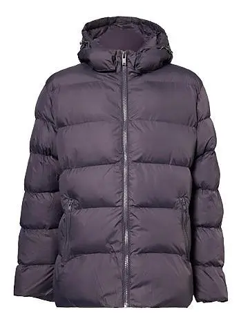ARNE Hooded Shell-padded Puffer Jacket - Grey