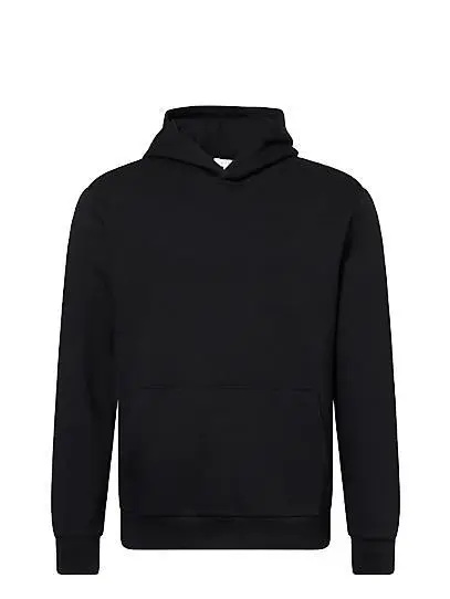 ARNE Relaxed-fit Cotton-blend Jersey Hoody - Black