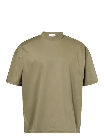 ARNE Relaxed-fit Short-sleeve Cotton T-shirt - Sage