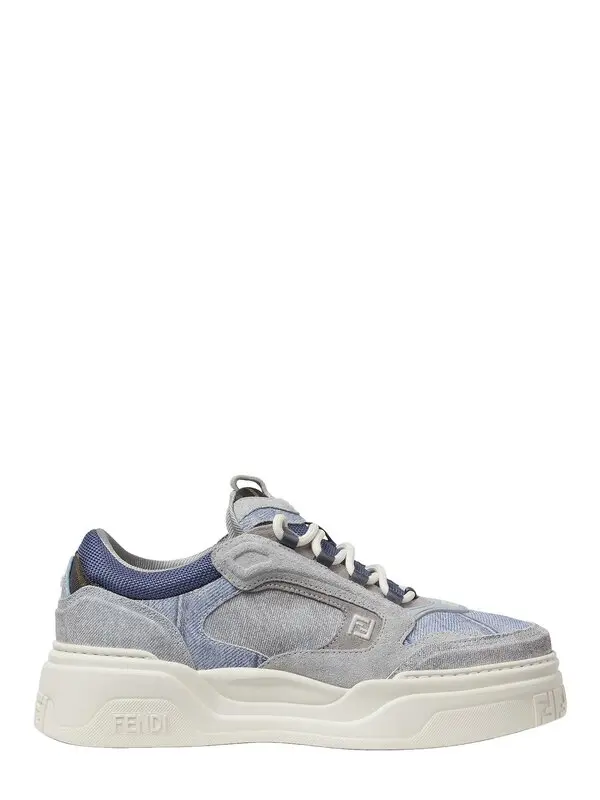 Fendi Force Low-top Sneakers - Grey