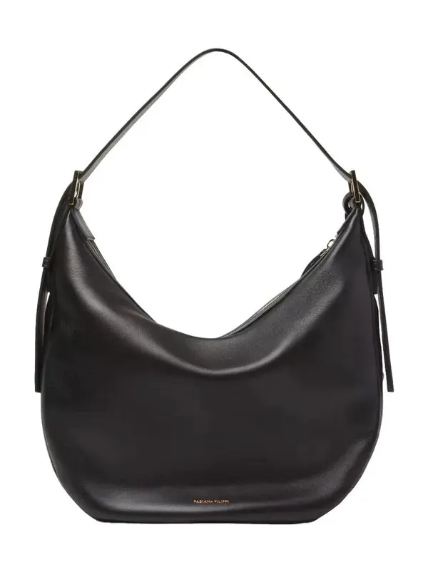 Fabiana Filippi Logo-detail Shoulder Bag - Black