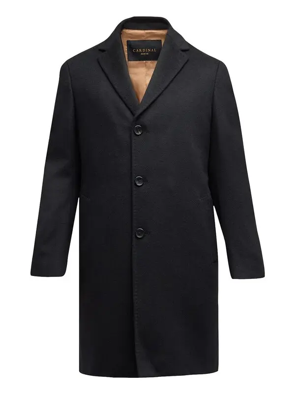 Cardinal Of Canada Cashmere Topcoat - Black