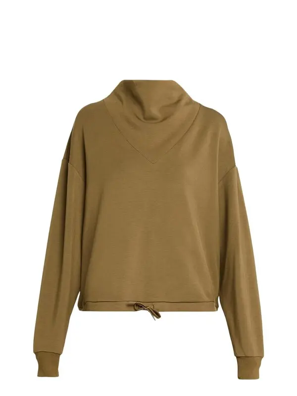 Varley Betsy Turtleneck Sweatshirt - Military O