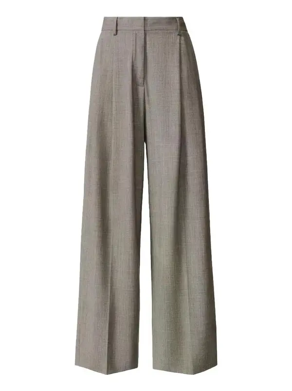 Fabiana Filippi Pleated Tailored Trousers - Grey
