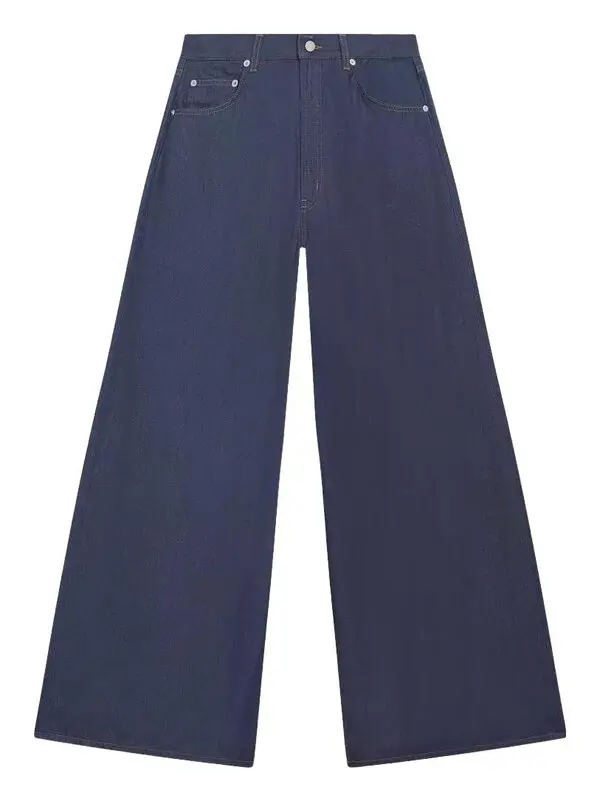 DONDUP Wide-leg Trousers - Blue