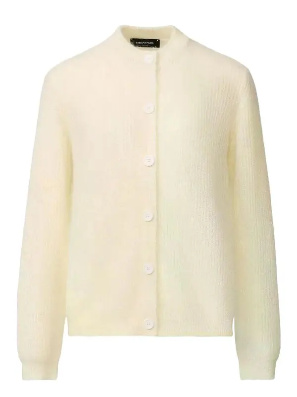 Fabiana Filippi Buttoned Knit Cardigan - Neutrals