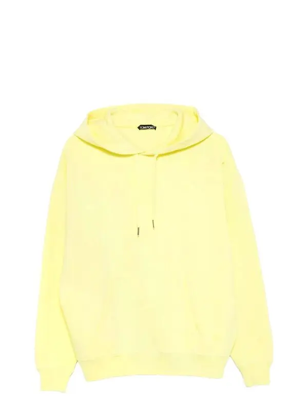 TOM FORD Drawstring Hoodie - Yellow