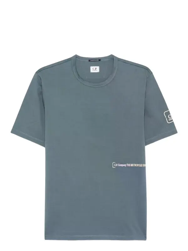 C.P. COMPANY Graphic-print T-shirt - Blue