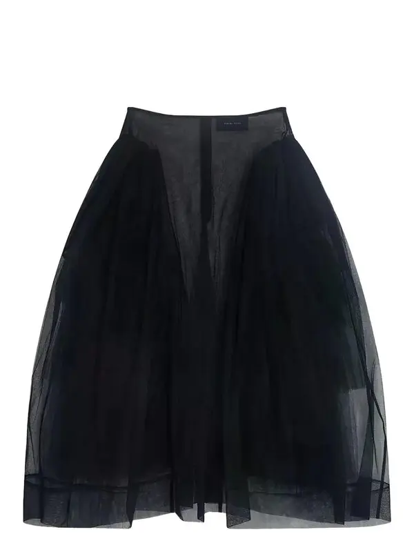 Simone Rocha Textured Panel Skirt - Black