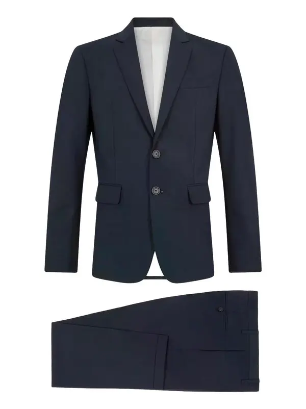 Dsquared2 Paris Button Suit - Blue