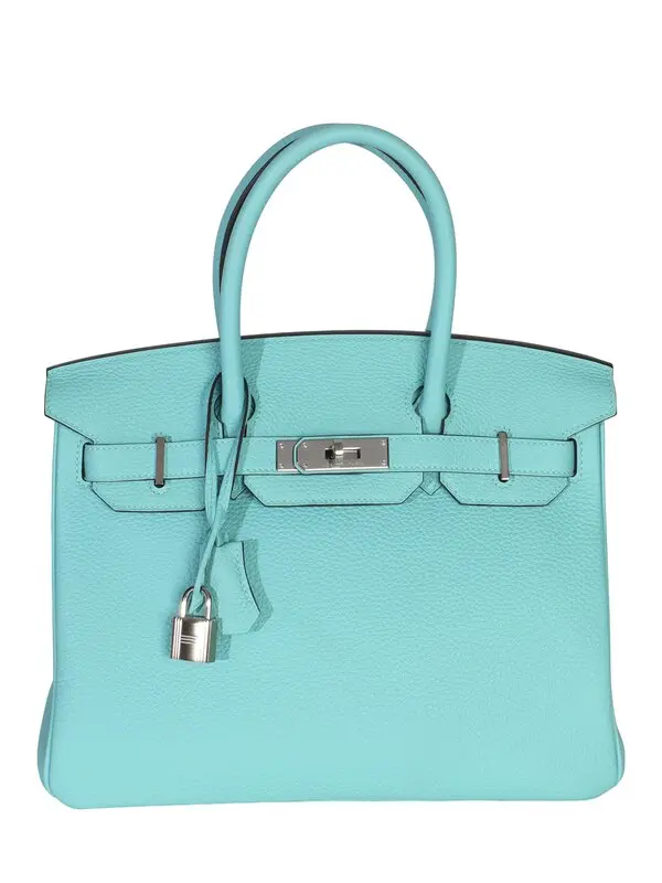 Hermès Birkin 30 Phw - Blue