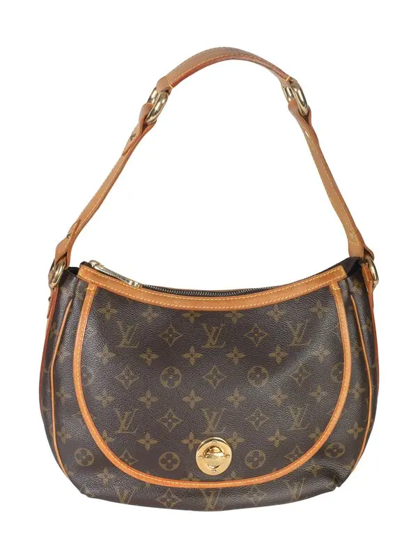 LOUIS VUITTON Monogram Canvas Tulum Pm - Brown