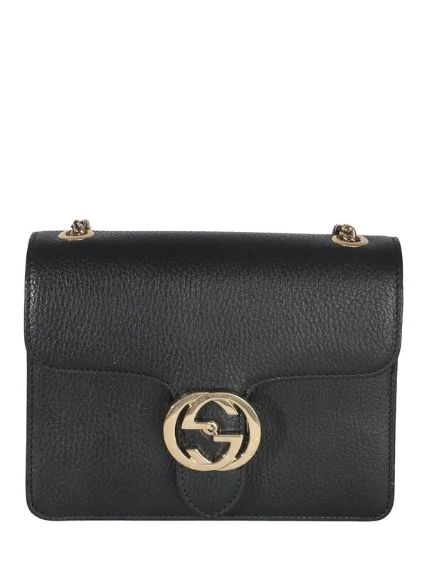 Gucci Interlocking G Bag - Black