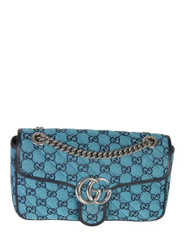 Gucci Gg Marmont Bag - Blue