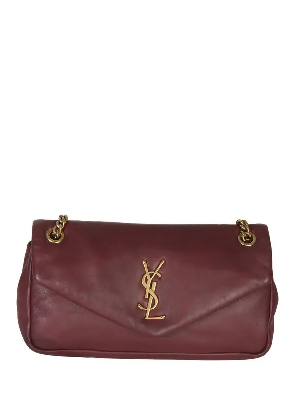 Saint Laurent Calypso Chain Bag - Red
