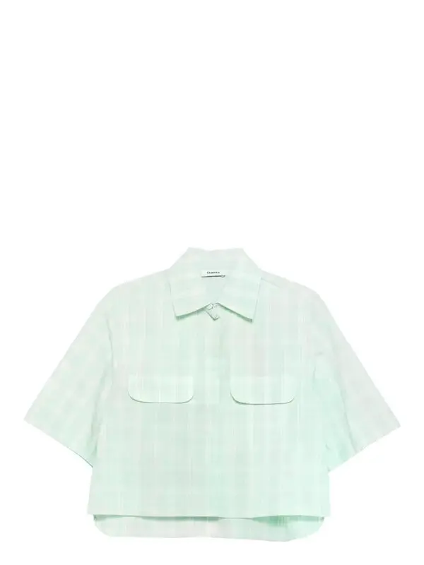 Sandro Checked Shirt - Green