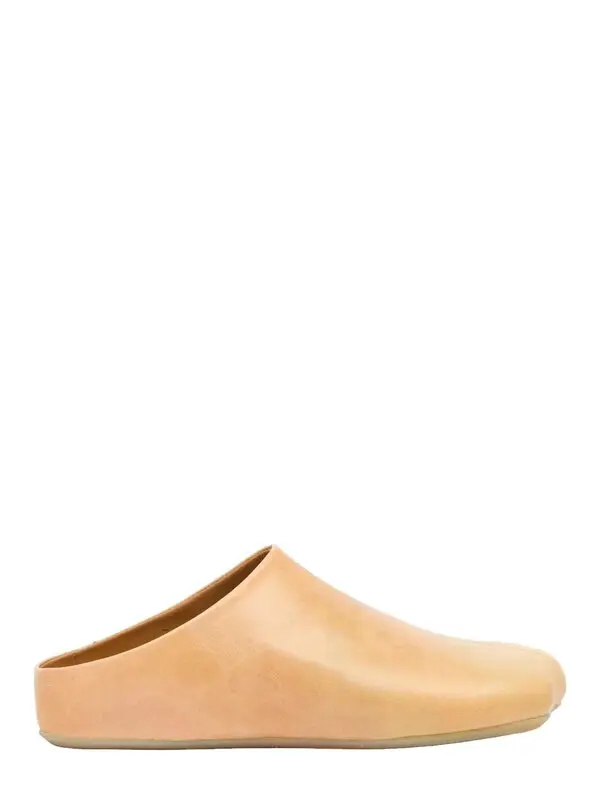 MAISON MARGIELA Square-toe Slippers - Neutrals