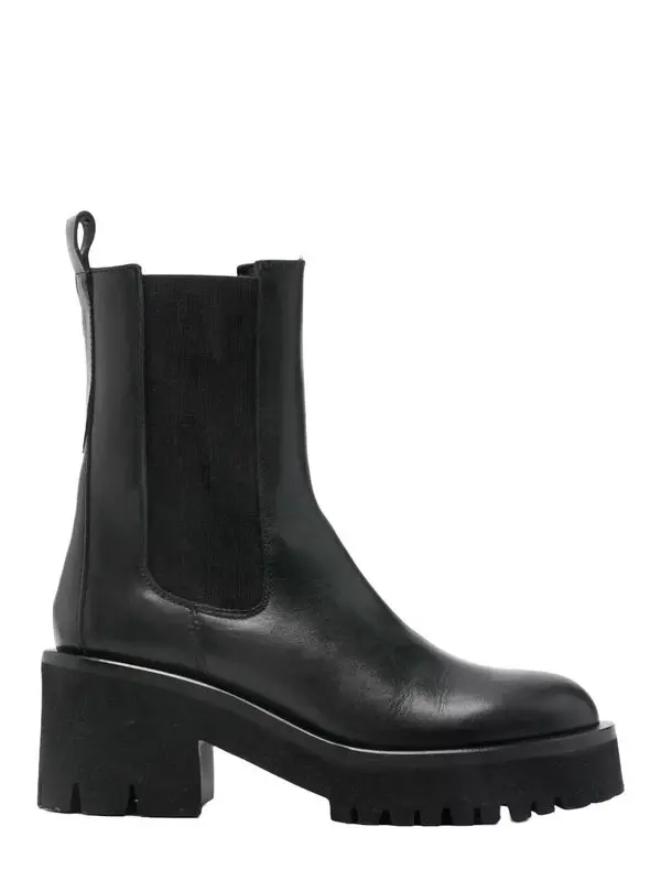CENERE GB Block-heel Boots - Black