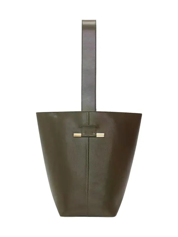 Victoria Beckham Dia Top-handle Bucket Bag - Green