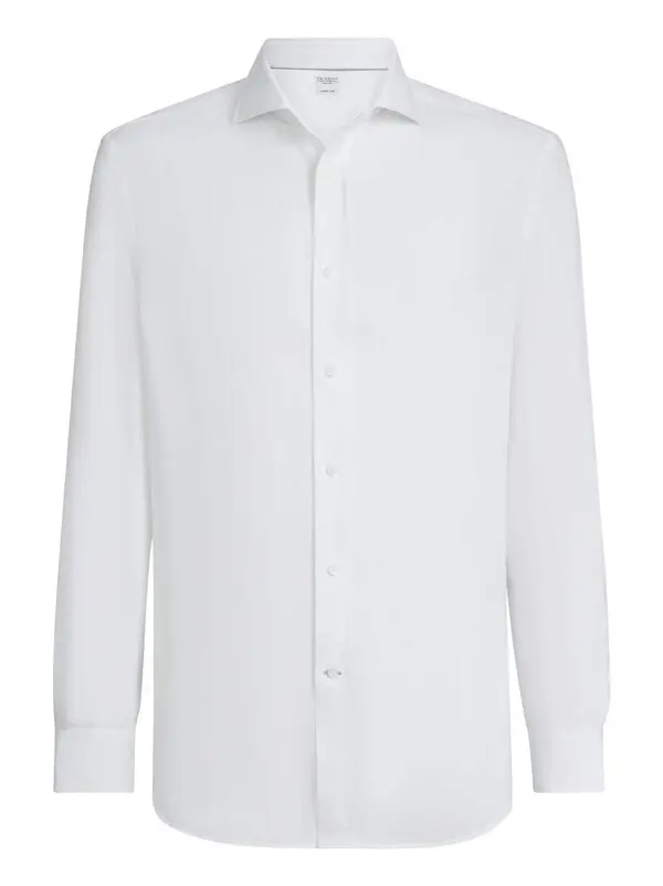 Brunello Cucinelli Linen Shirt - White