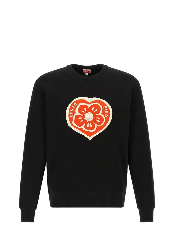 Kenzo Boke Heart Classic Sweatshirt - Black