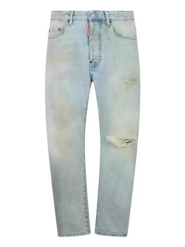 Dsquared2 Distressed Trousers - Blue