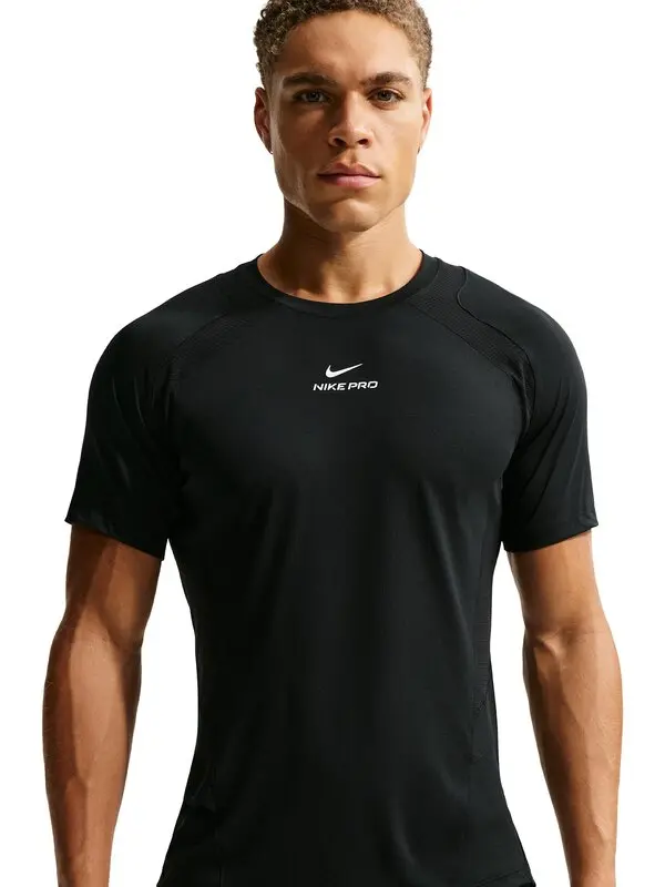 Nike Pro Training Dri-fit Adv Short-sleeve Top - Black