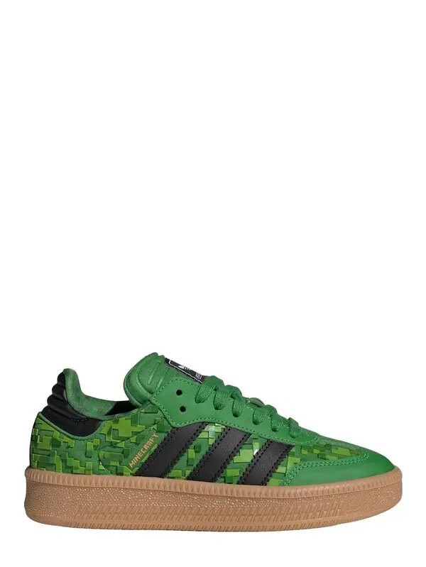 Adidas Samba Xlg Minecraft Sneakers - Green/core Black/cloud White