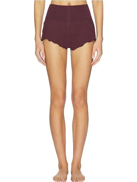NEGATIVE UNDERWEAR Whipped Mini Short - Garnet
