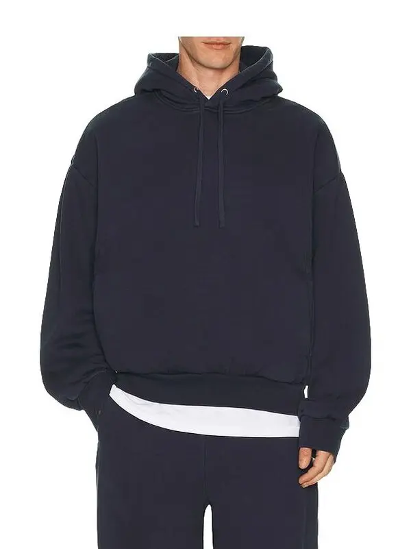 SKIMS Heavy Fleece Hoodie - Navy