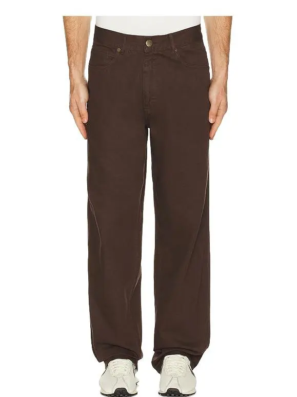 PALMES Coarse Trousers - Brown