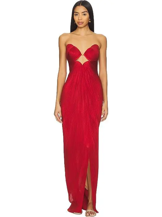 MARIA LUCIA HOHAN Julieta Gown - Salsa
