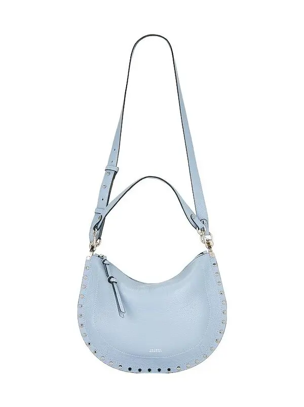Isabel Marant Oskan Soft Zip Bag - Light Blue