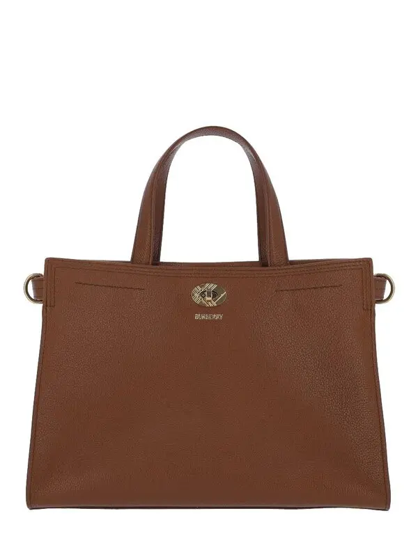 Burberry Small 'cotswolds' Tote Bag - Brown