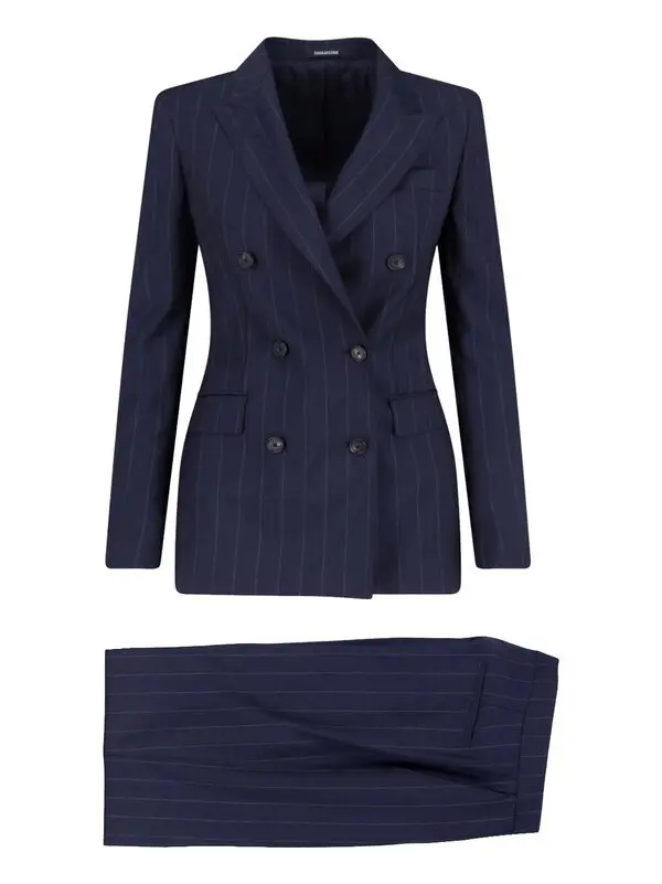 Tagliatore Parigi Double-breasted Suit - Blue