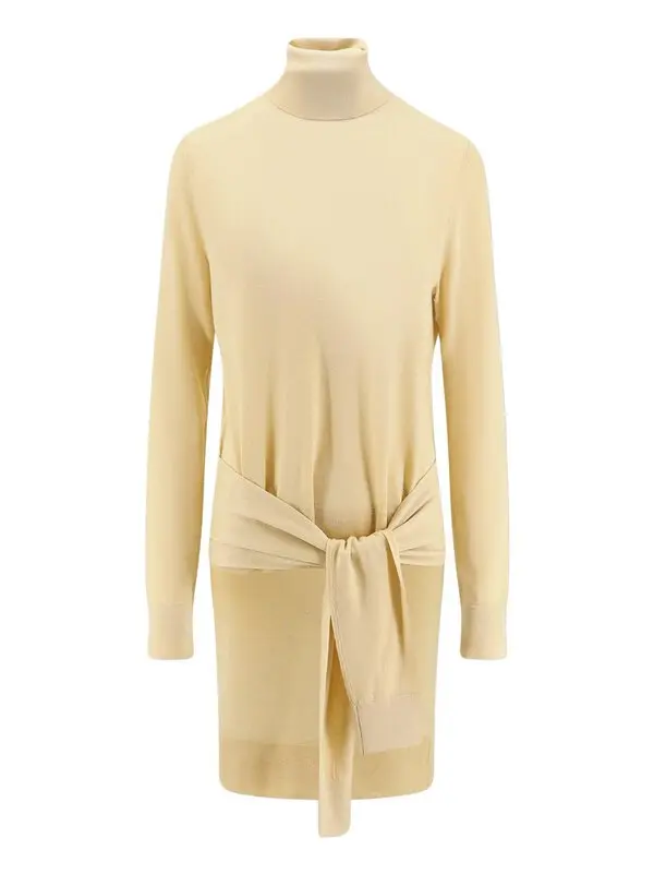 TOTEME Wool And Silk Turtleneck - Beige