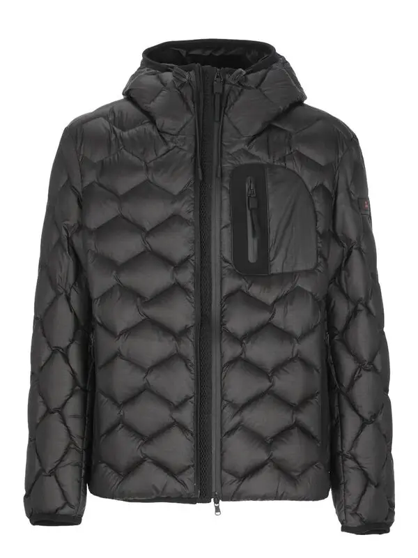 Peuterey Quilted Down Jacket - Black
