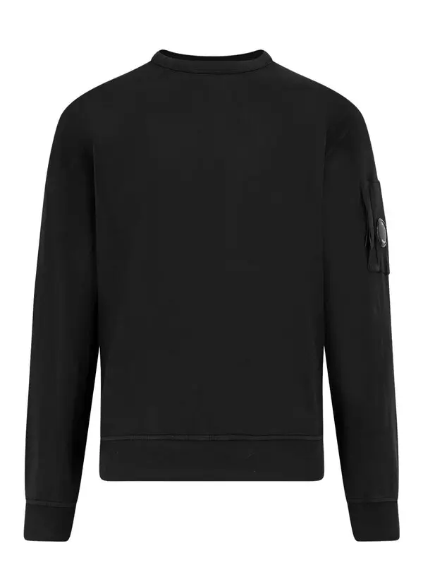C.P. COMPANY Cotton Sweater - Black