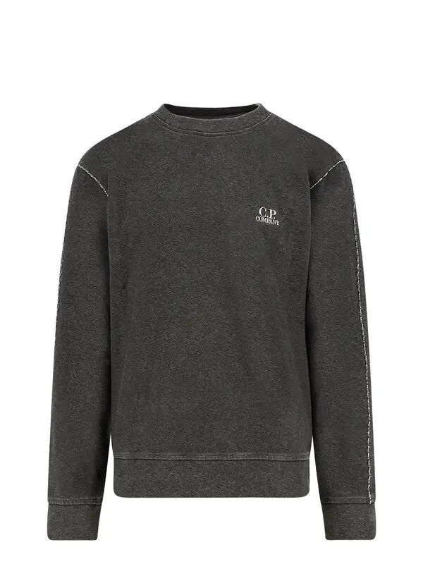 C.P. COMPANY Cotton Sweatshirt - Grey