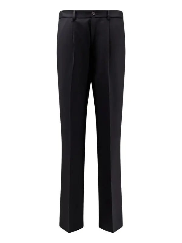 HEVO Torrecanne Virgin Wool Trousers - Black