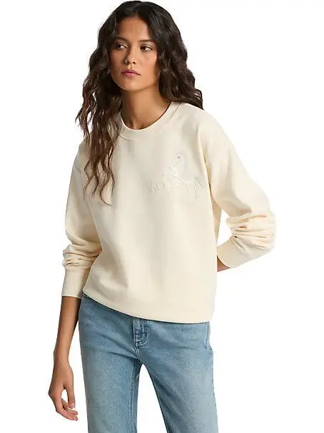 Michael Kors Graphic Logo Cotton Blend Sweatshirt - Natural